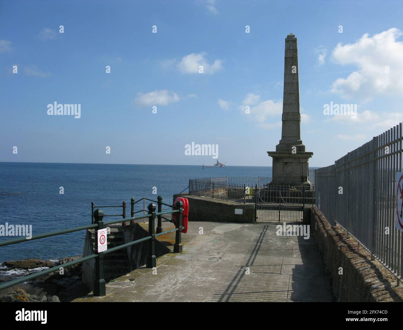 Penzance. South west coast path. South Cornwall. West country. England ...