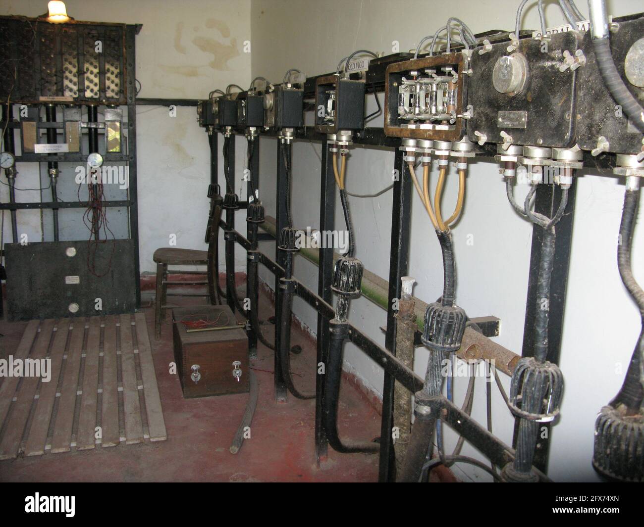 Porthcurno Museum of Global Communications in the former telegraph ...