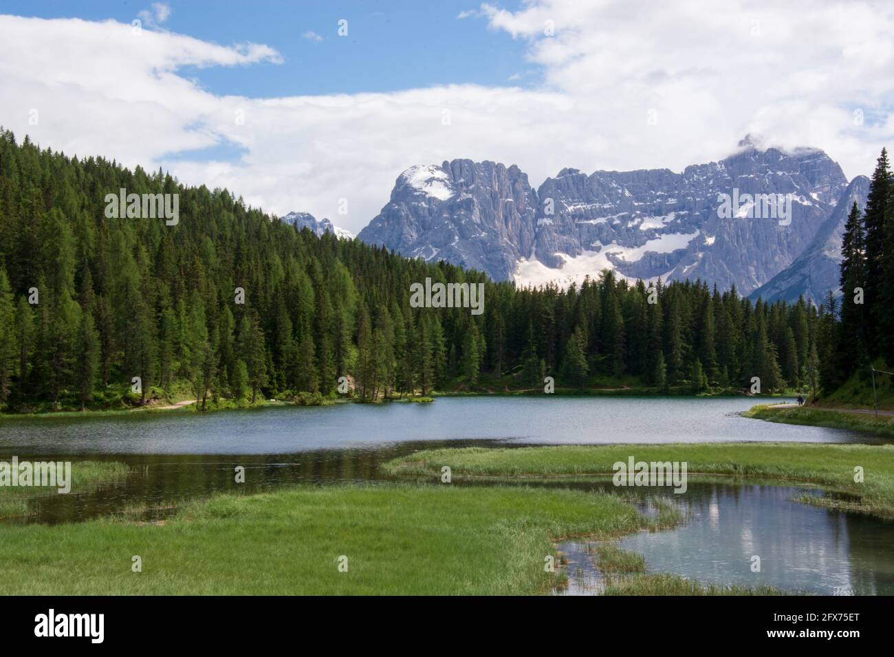 spring in the Dolomites Stock Photo - Alamy
