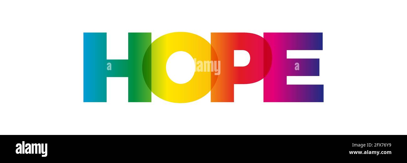 Hope banner Stock Vector Images - Alamy