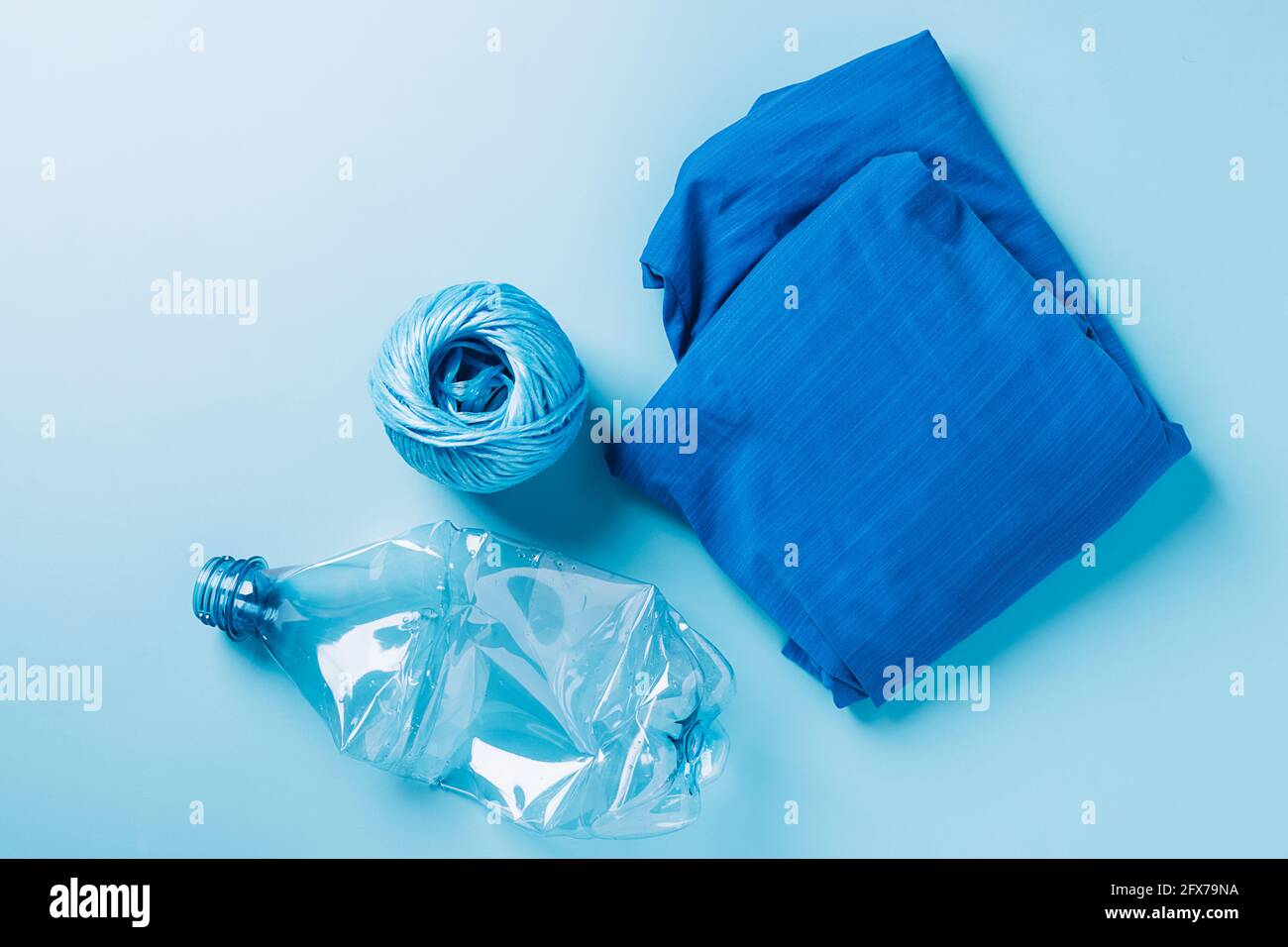 Polyester Fiber Synthetic Fabrics Eco Friendly Textile Recycled