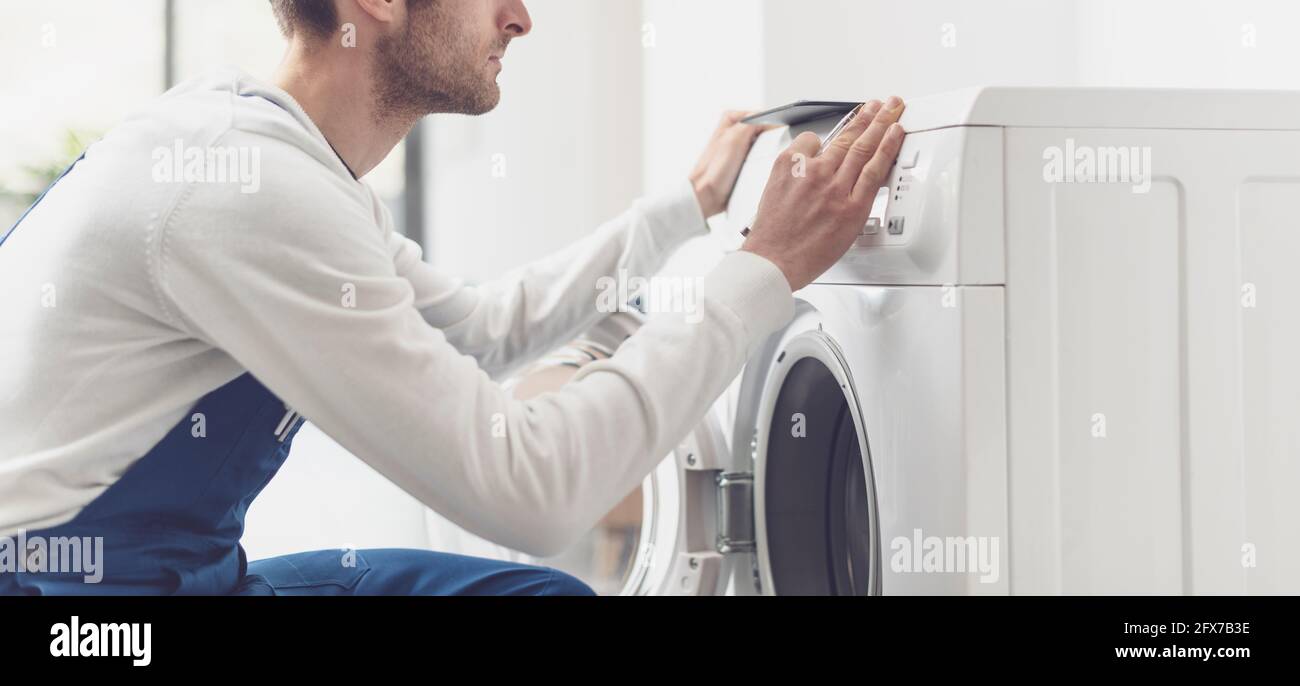 Washing machine control knob hi-res stock photography and images - Alamy