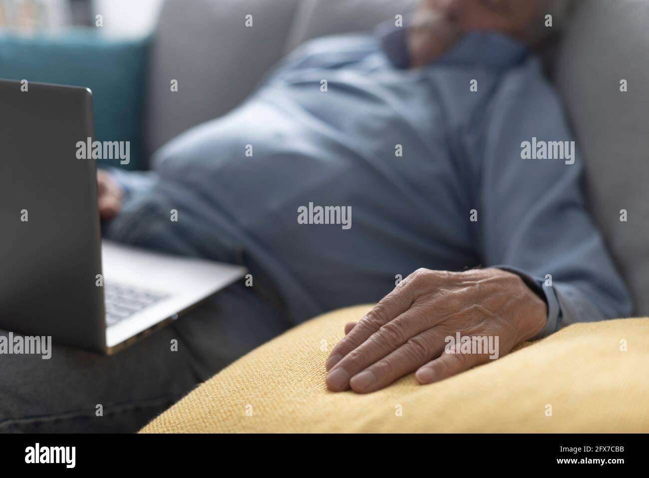 Elderly person falling hi-res stock photography and images - Alamy