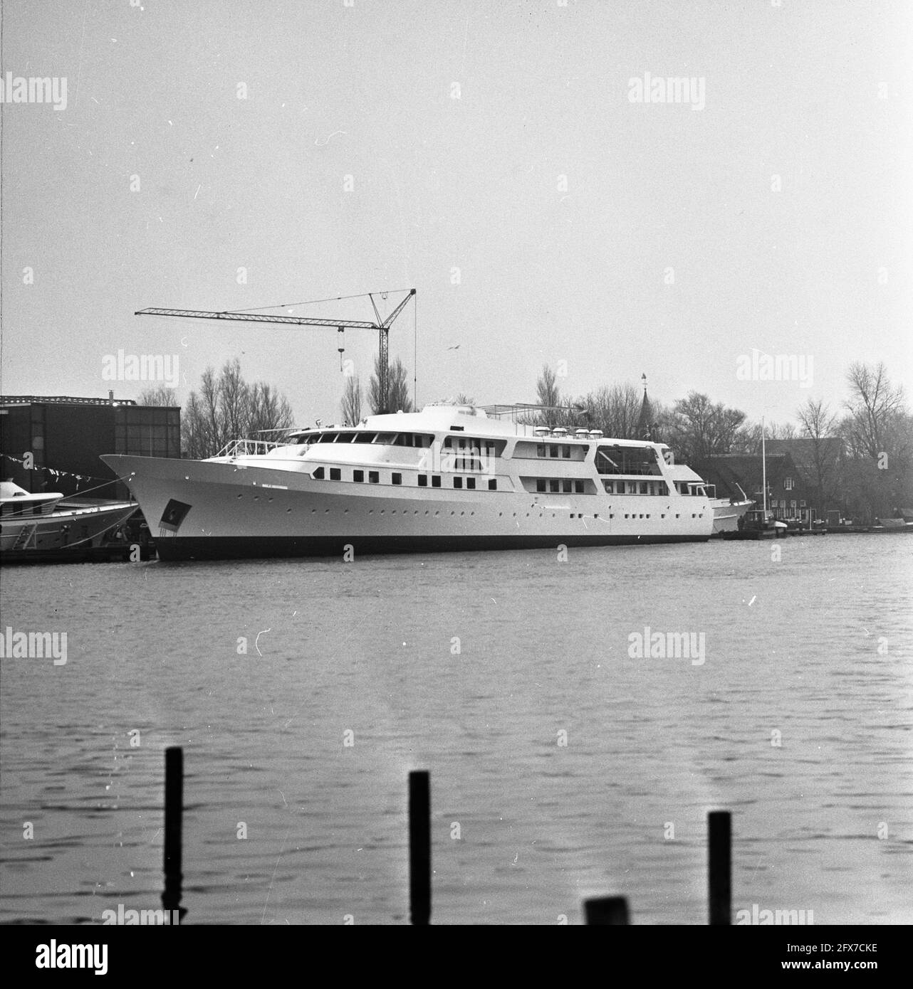 Yacht Al Ryadh for King Chaled of Saudi Arabia built at Van Lent in ...