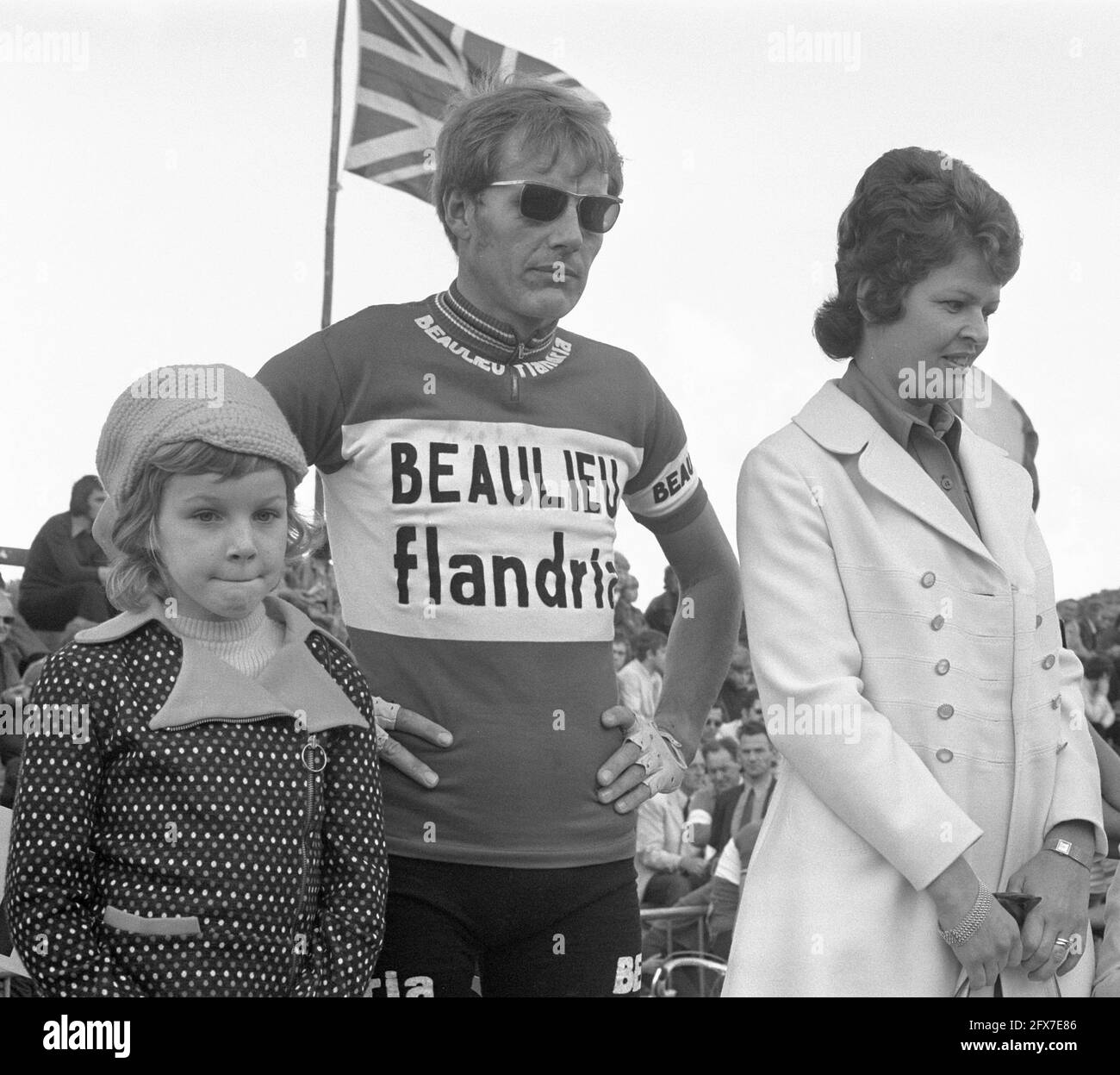 Jan Janssen with family 1972 Stock Photo - Alamy