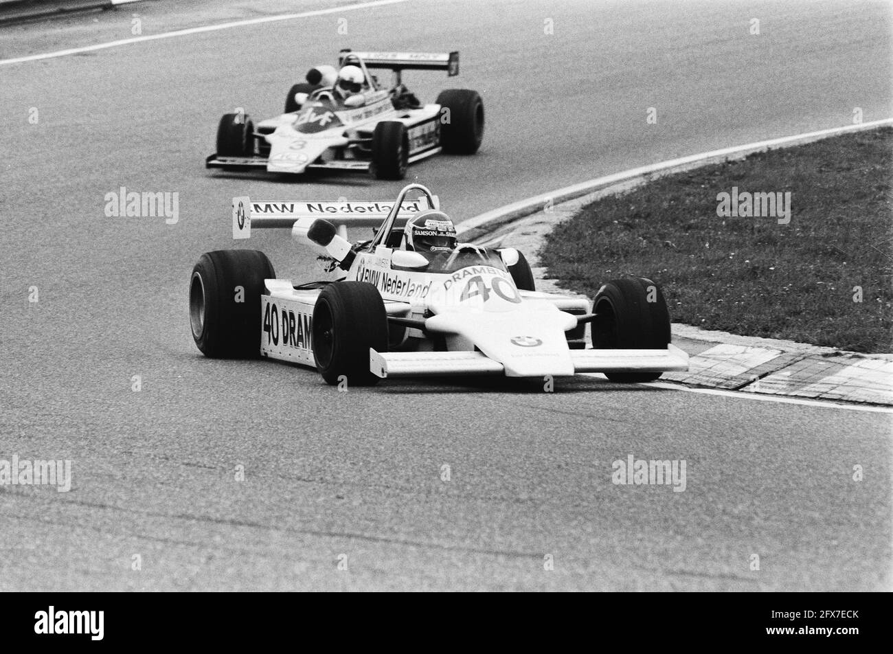 Jan Lammers in action, July 20 1980, car racing, race cars, race tracks ...