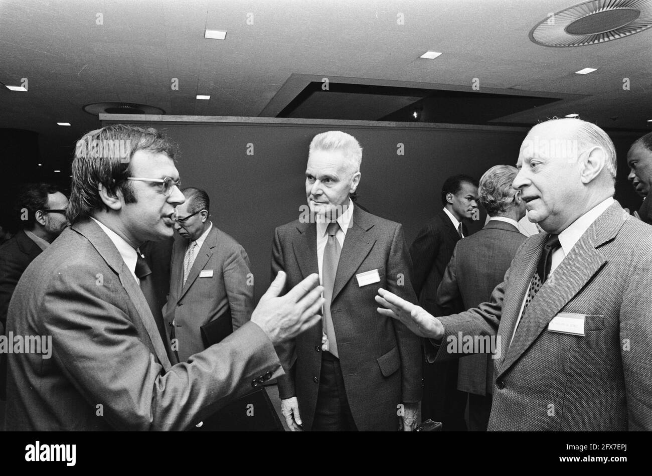 Jan Tinbergen 1975 Stock Photo - Alamy