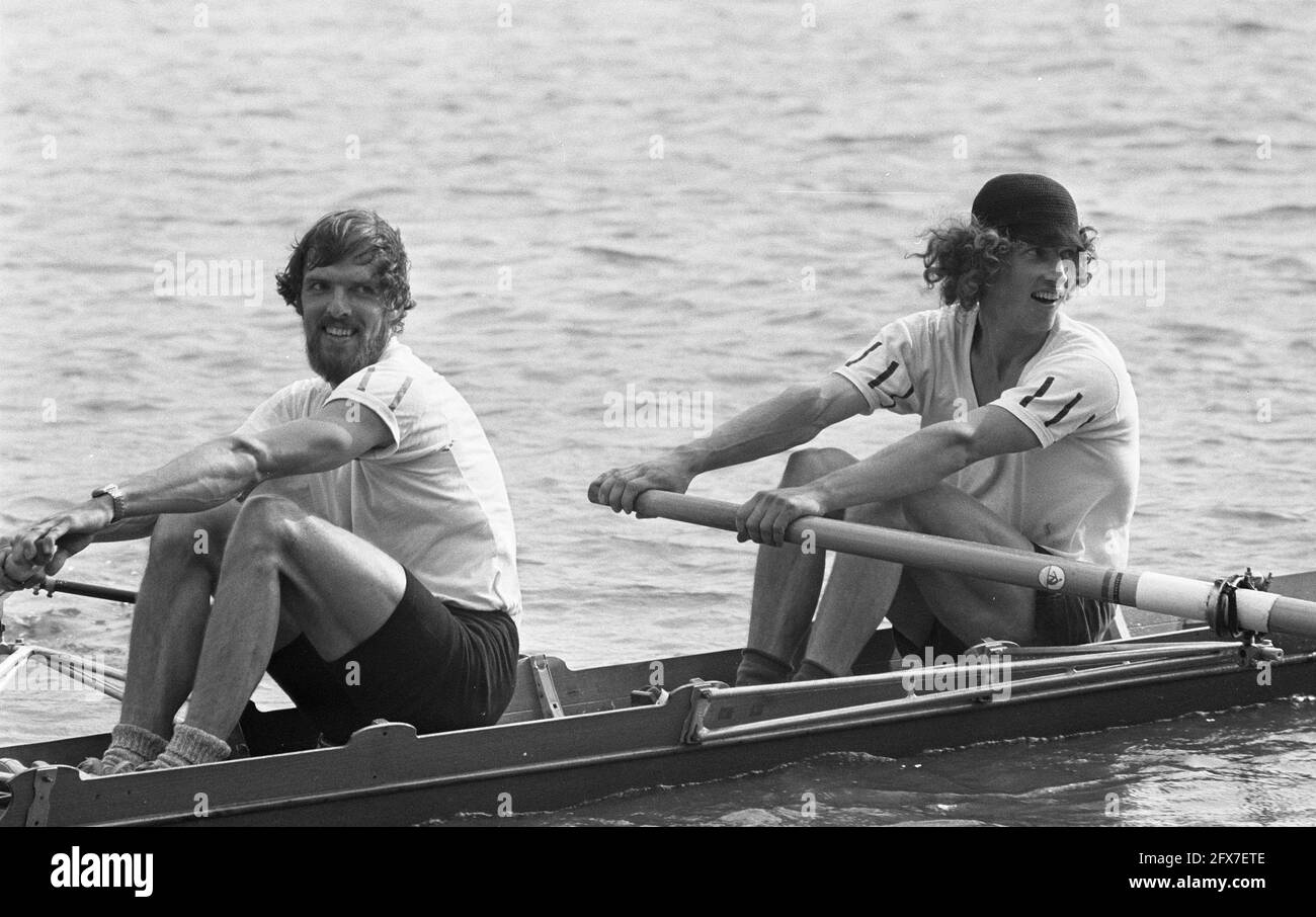 Jan van der Horst and Willem Boeschoten 1976 Stock Photo - Alamy