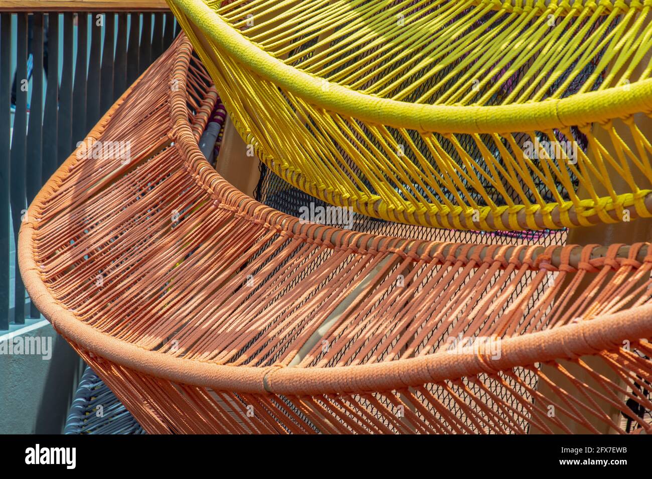 Braided colorful ropes, Soft and flexible rope suitable for outdoor use ...