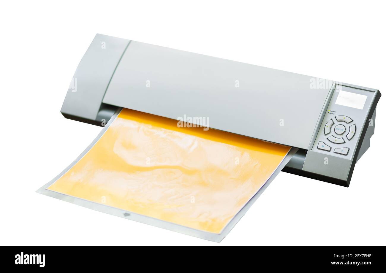 production making sticker with plotter cutting machine on vinyl film ...