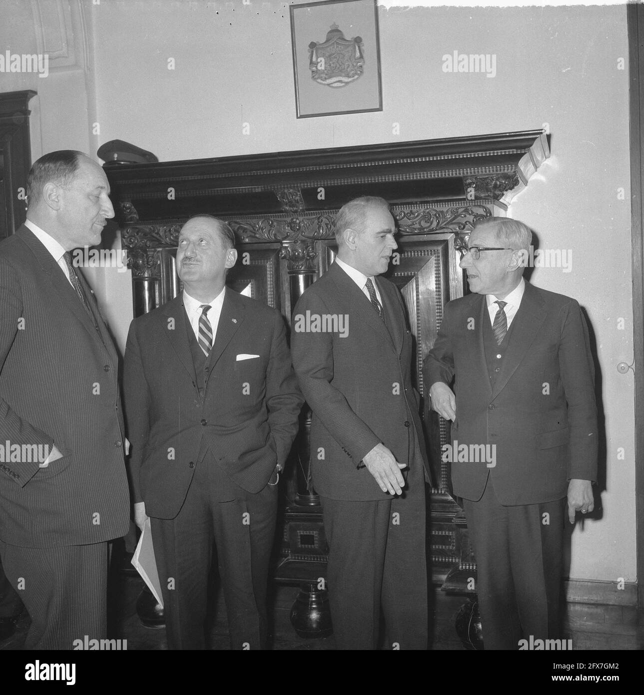 Cabinet of Prime Minister De Quay Conference held on behalf of the ...