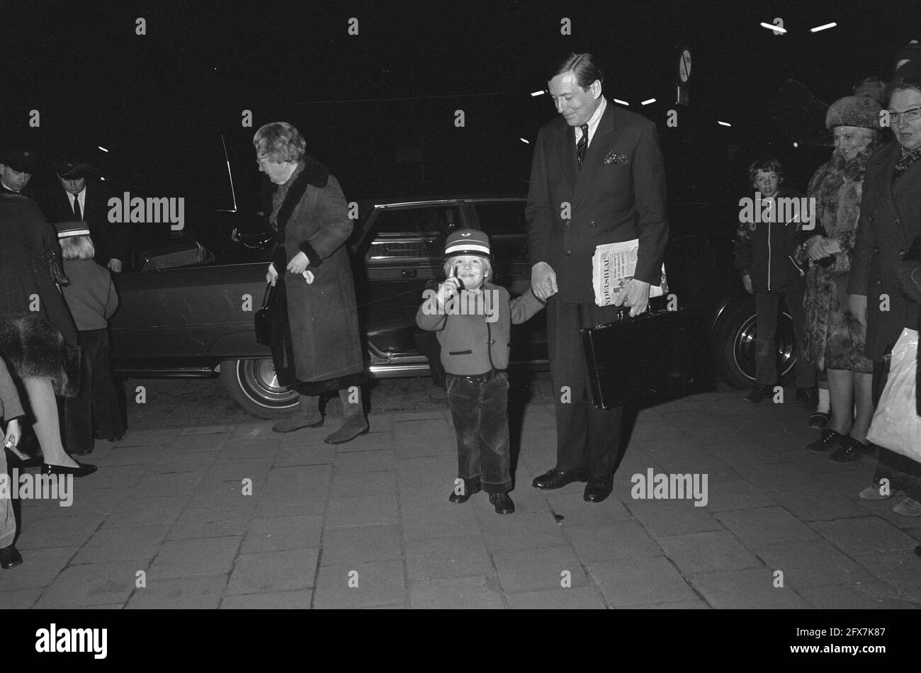 Princess Beatrix, Prince Claus and their children to Lech departure to ...