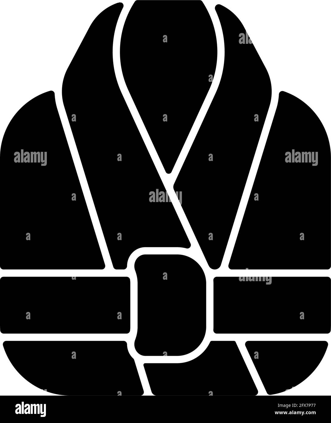 Bath robe black glyph icon Stock Vector Image & Art - Alamy