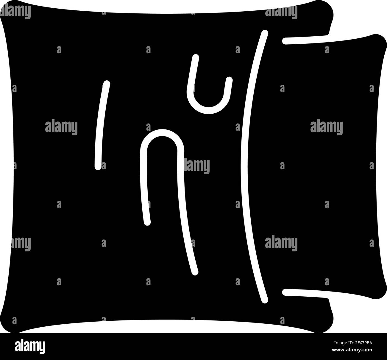 Pillow case Stock Vector Images - Alamy