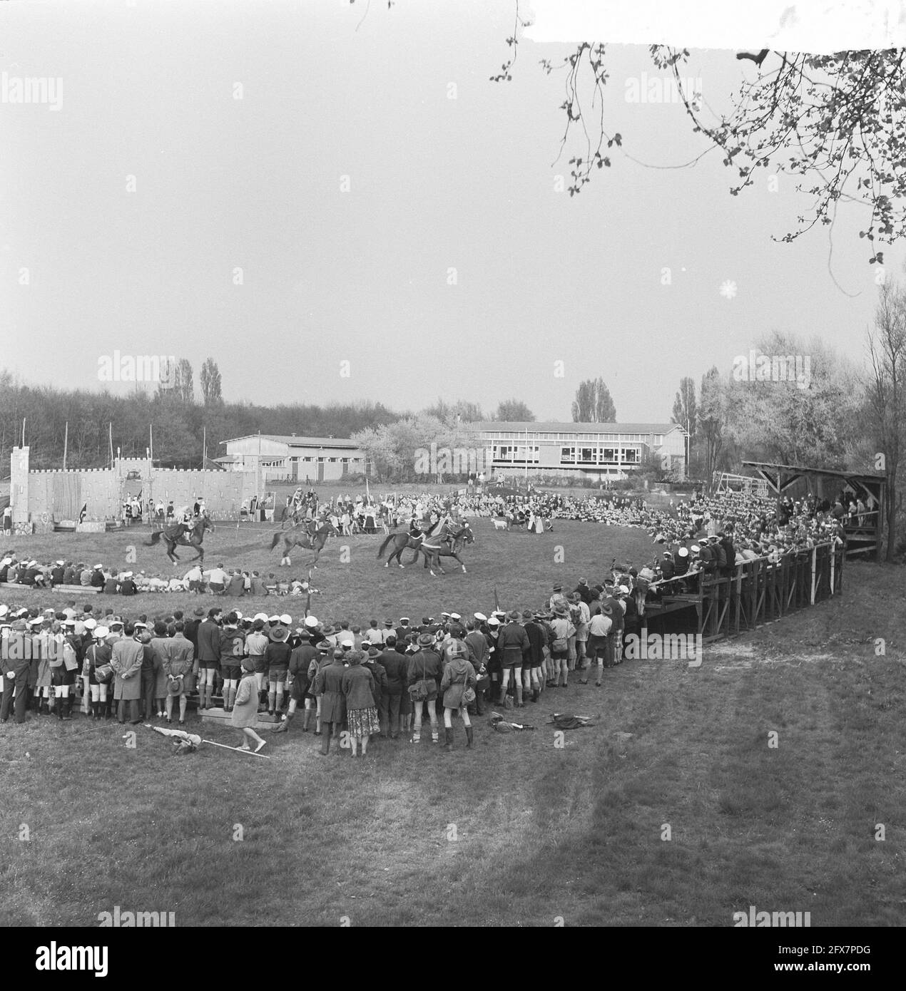50th anniversary of the Scout Movement in Rotterdam celebrated with St ...