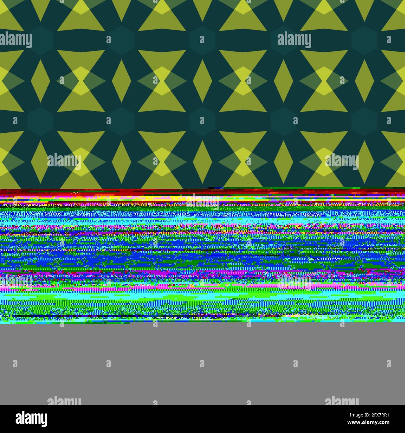 Abstract green background with seamless patterns Stock Photo - Alamy