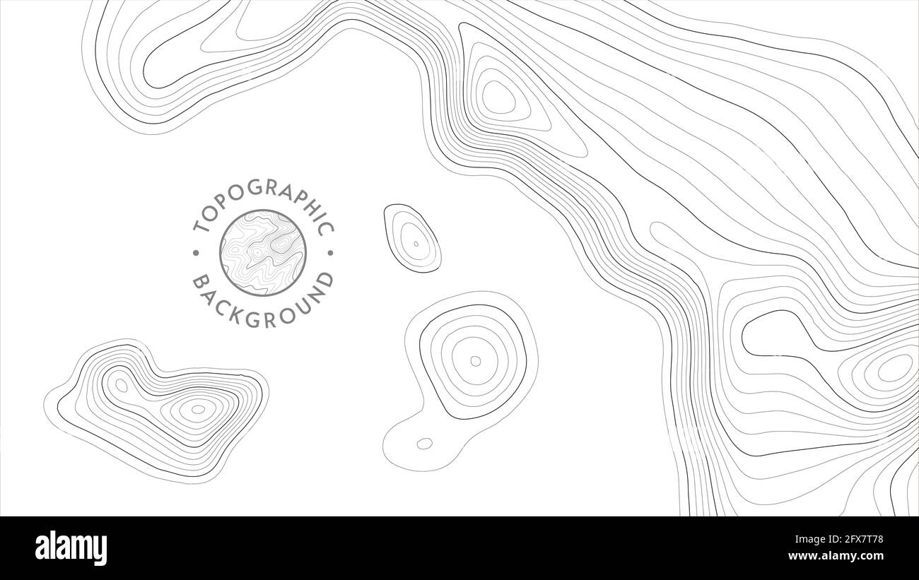 Topographic textures Stock Vector Images - Alamy