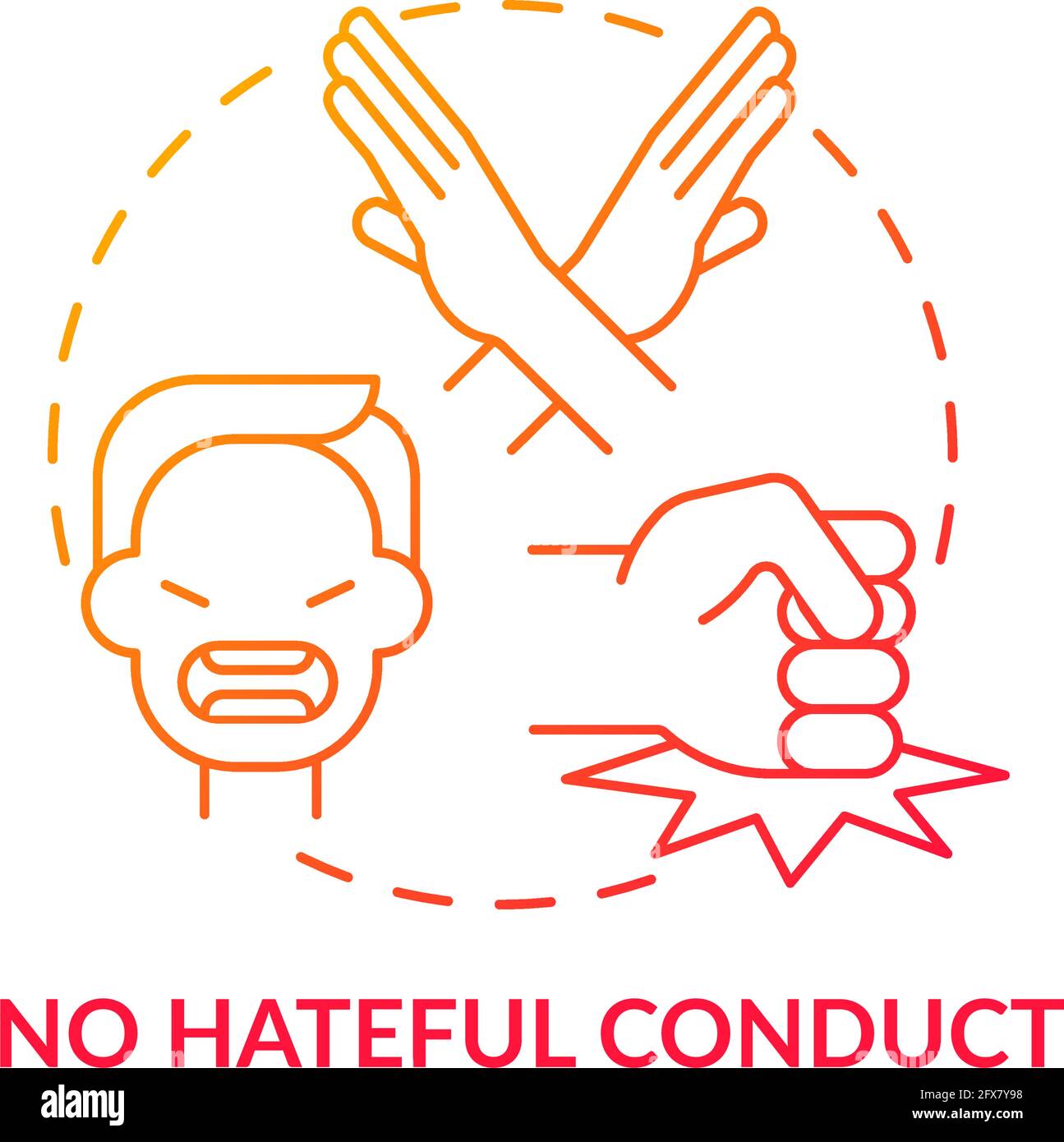 Hateful Stock Vector Images - Alamy