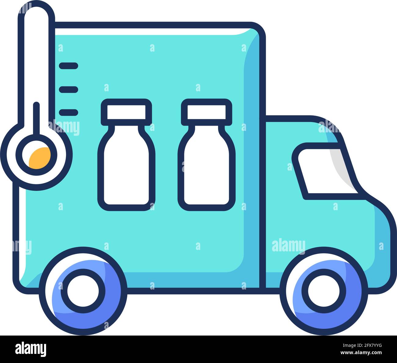 Vaccine storage distribution icon hi-res stock photography and images ...