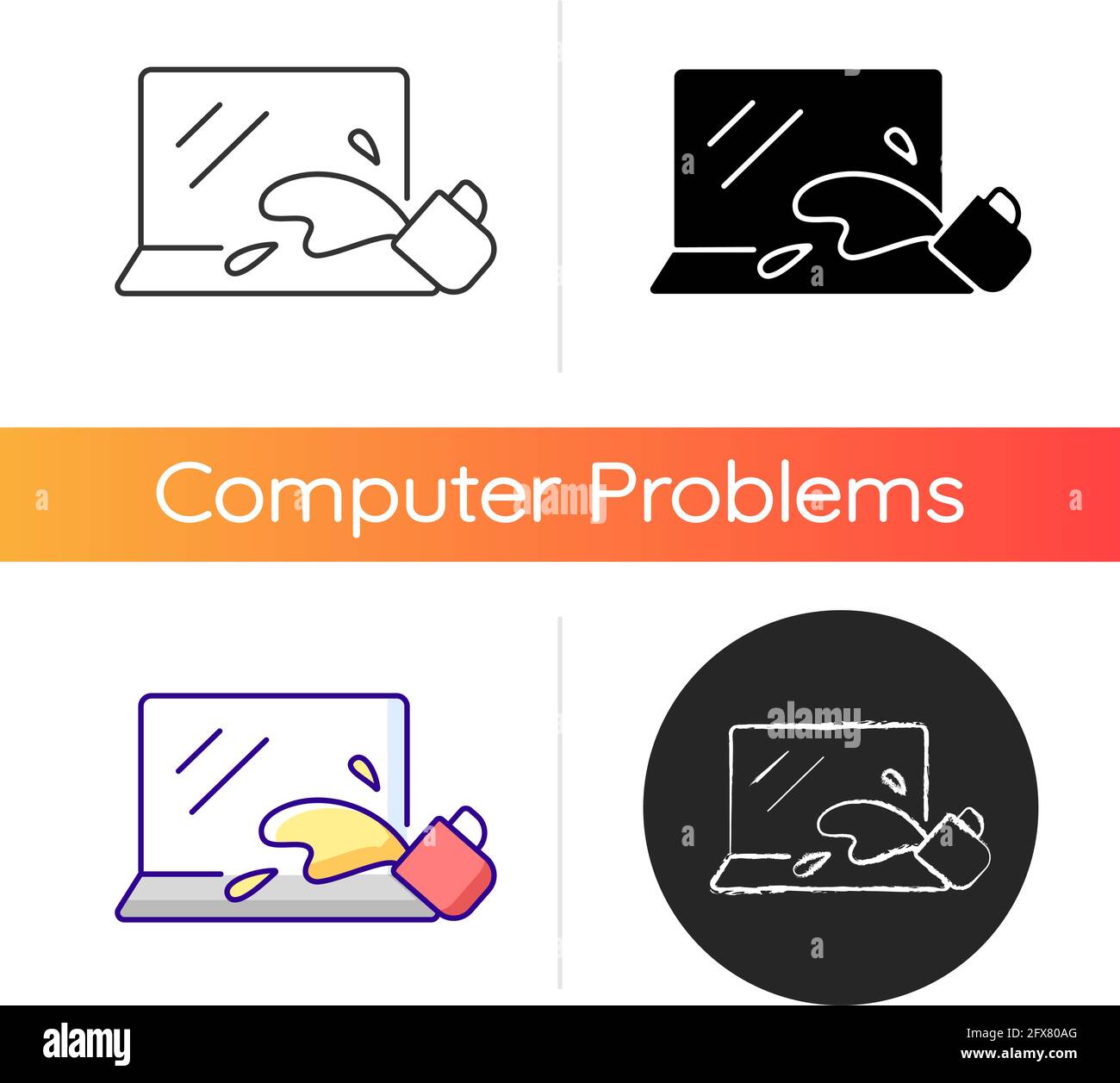 Water damage icon Stock Vector Image & Art - Alamy