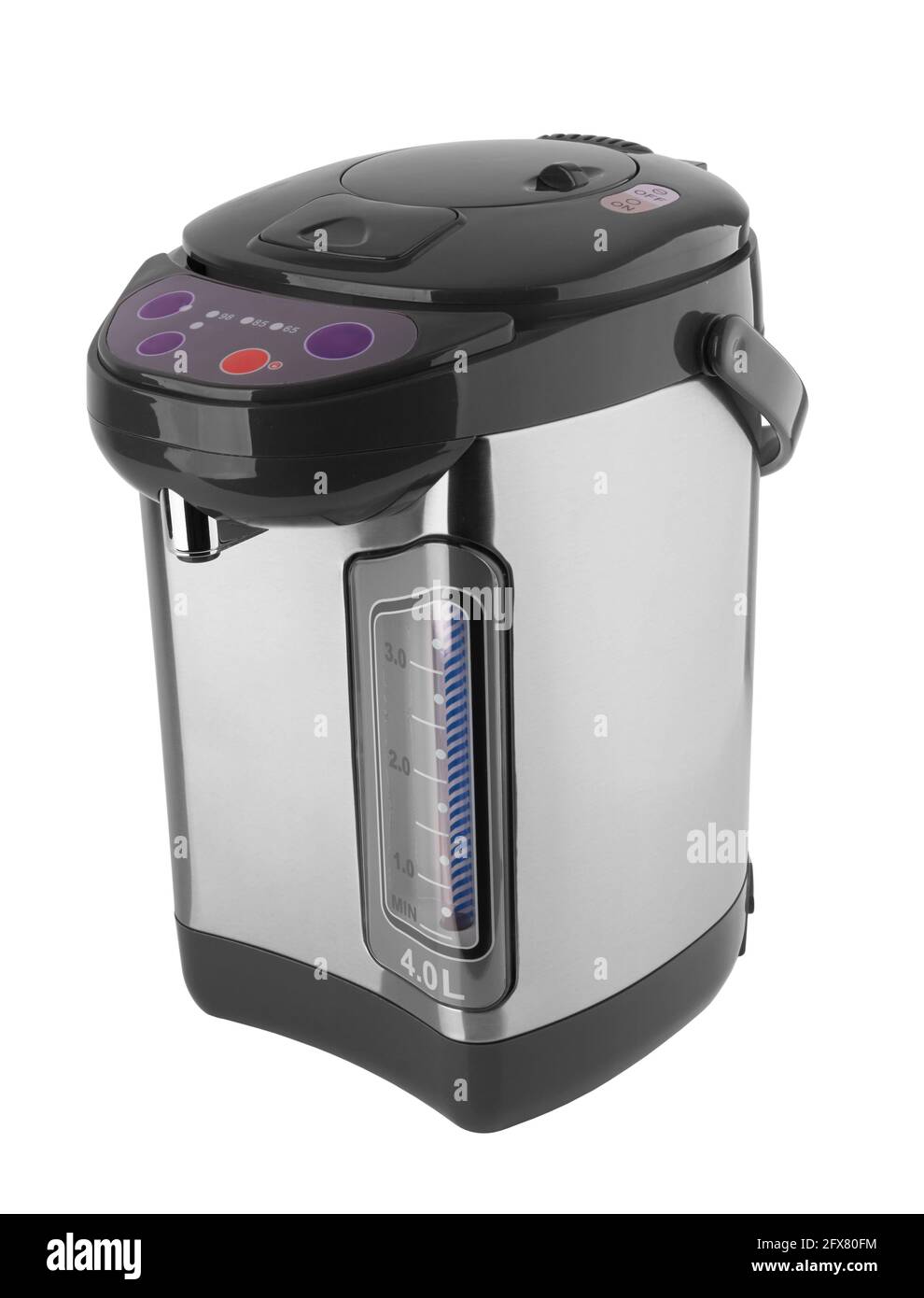 Electrical thermo pot isolated on white background Stock Photo - Alamy