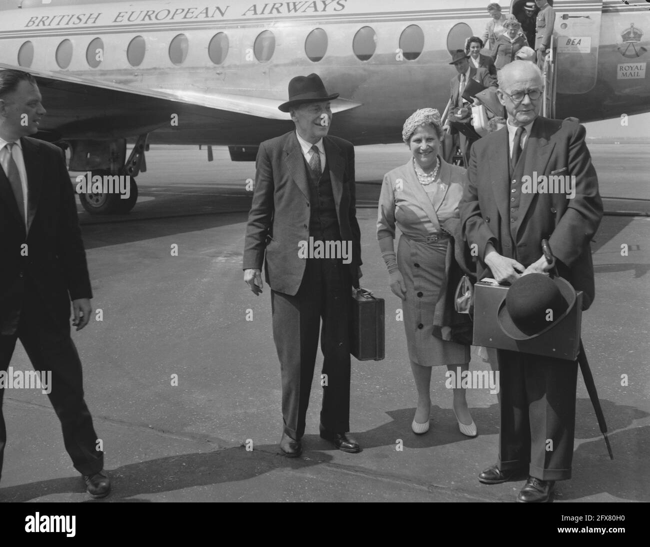 Schiphol airport clement attlee hi-res stock photography and images - Alamy