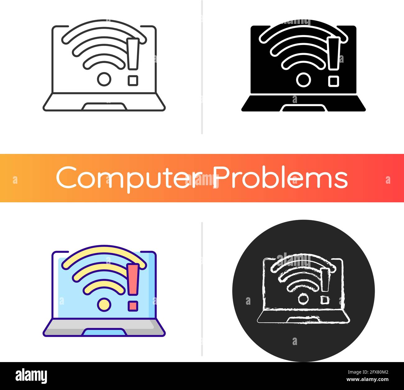 Wi fi does not work icon Stock Vector Image & Art - Alamy Wi fi does not work icon Stock Vector Image & Art - Alamy