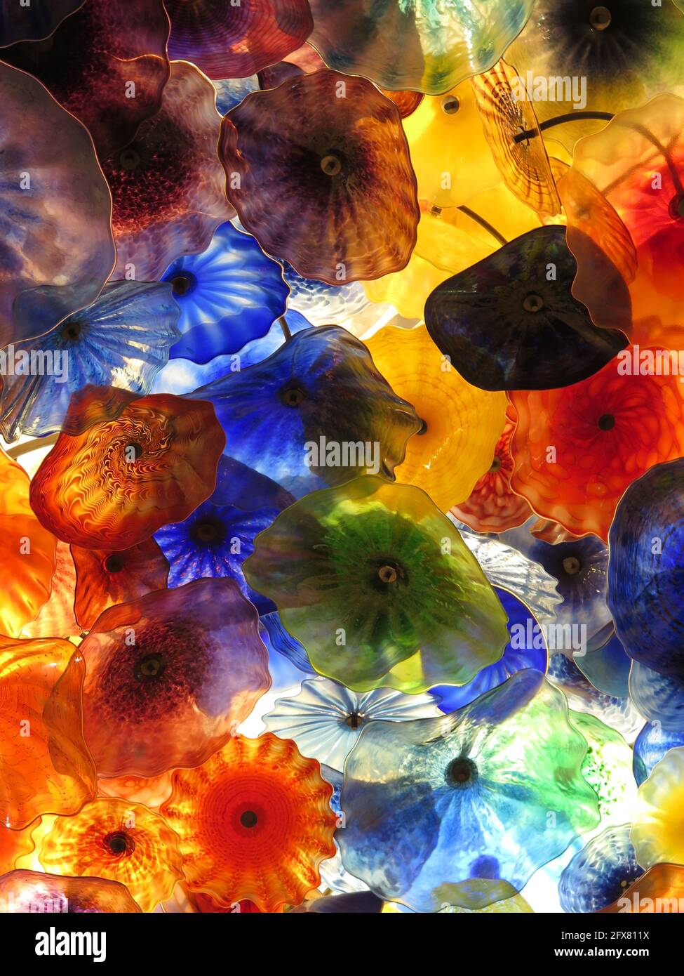 Bellagio glass ceiling hi-res stock photography and images - Alamy