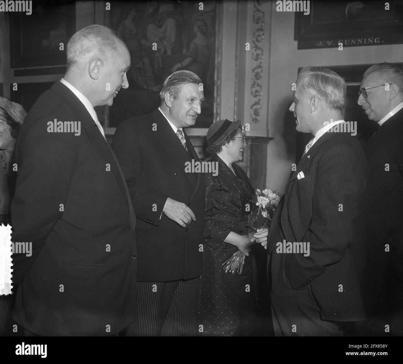 Farewell anton van duinkerken university amsterdam hi-res stock ...