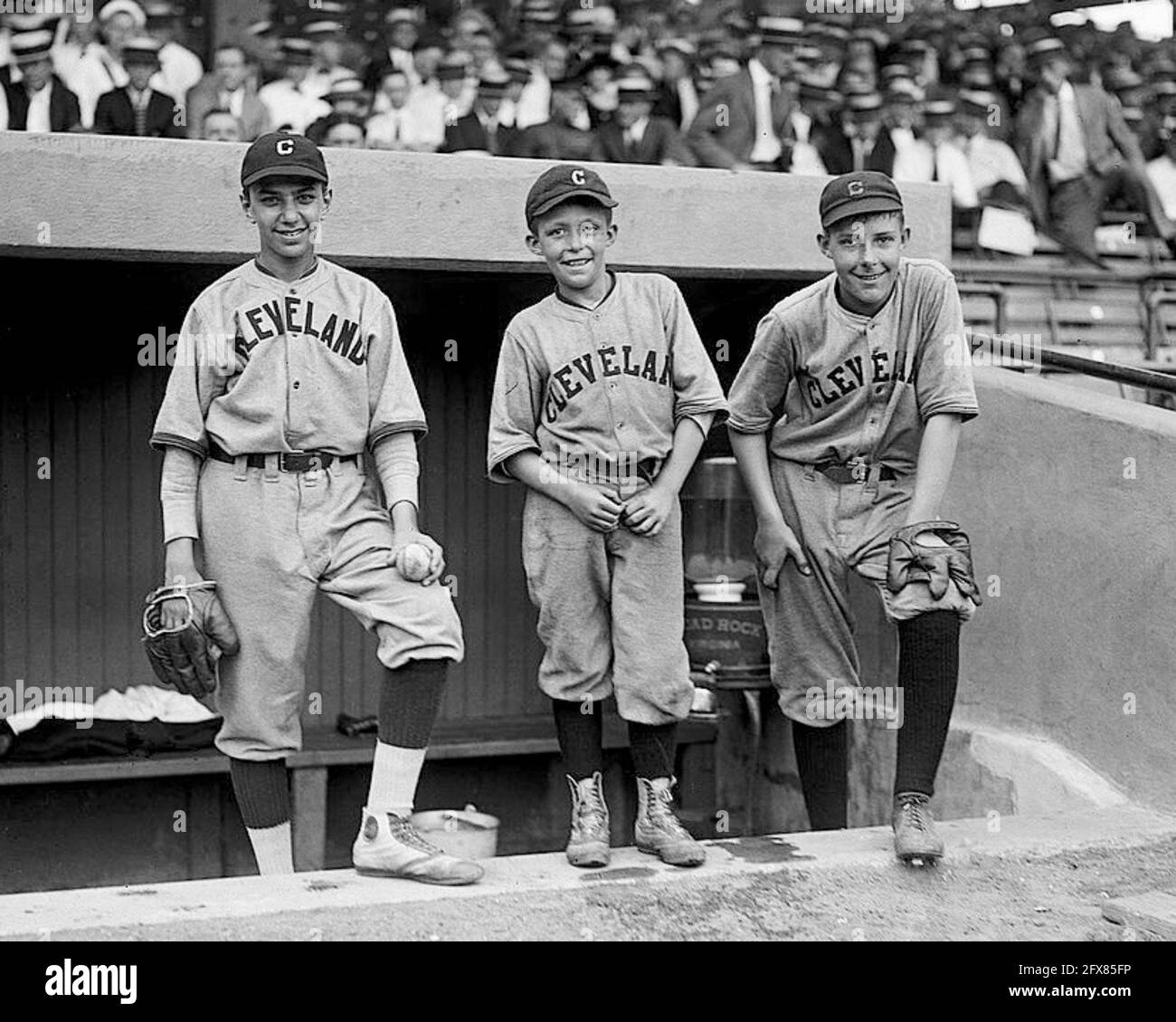 Cleveland Indians, Bat Boys, 22 July 1922 Stock Photo - Alamy