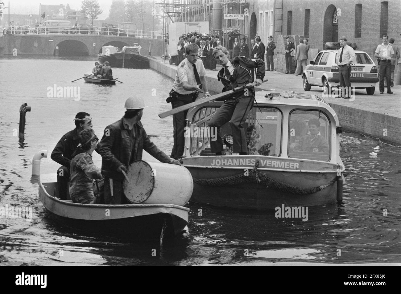 Anti militarist demonstrators disrupt opening royal dutch army hi-res ...
