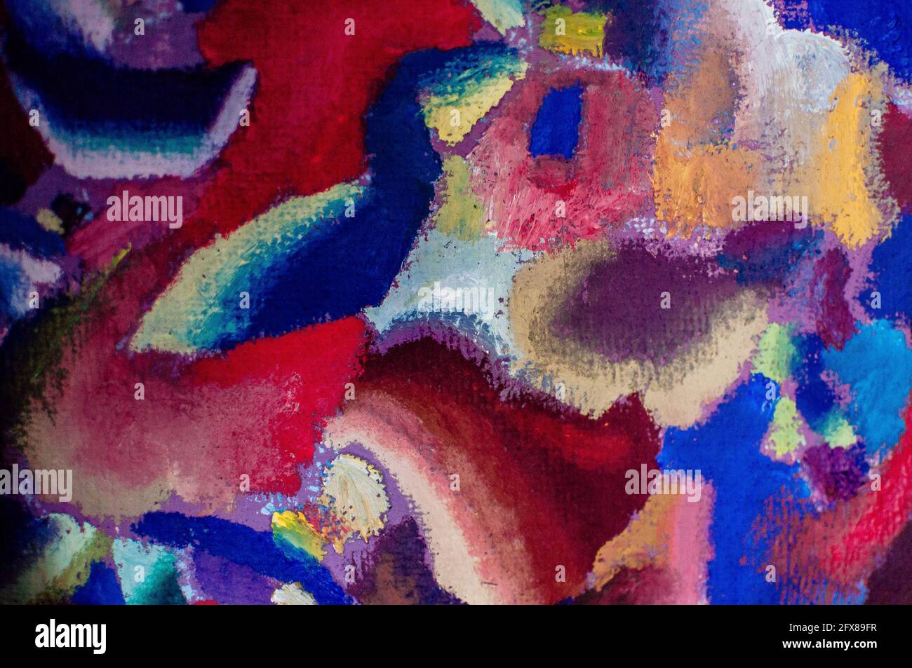 Bright colorful abstract painting - for backgrounds and textures Stock ...