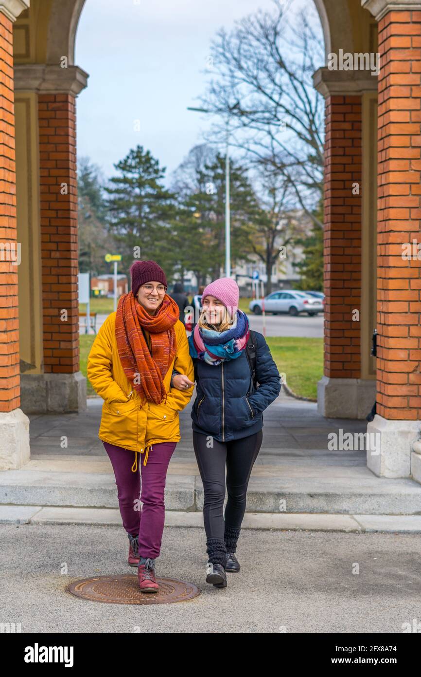 Arms Linked High Resolution Stock Photography and Images - Alamy