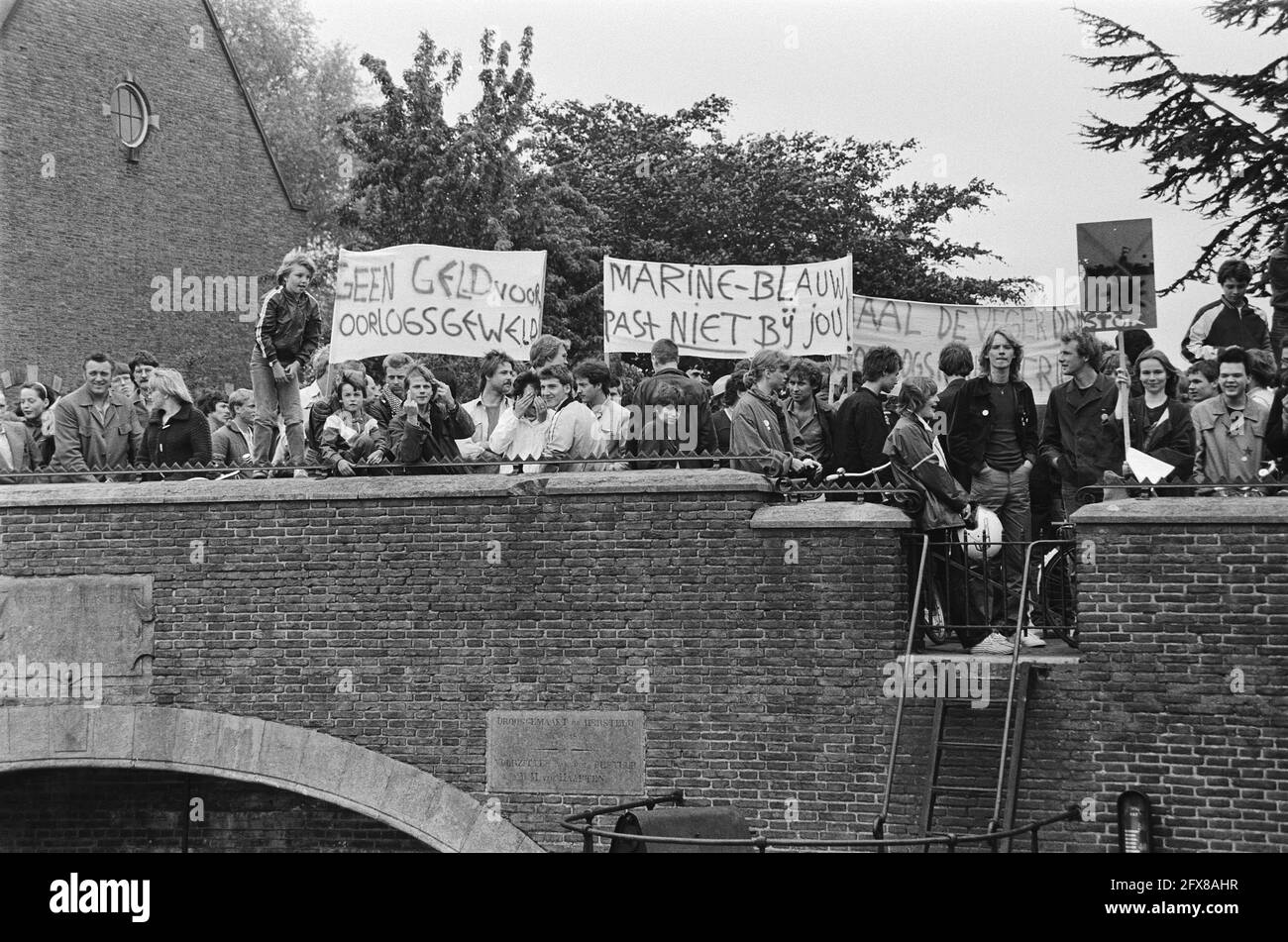 Beatrix christened mine action vessel Alkmaar at Shipyard in ...