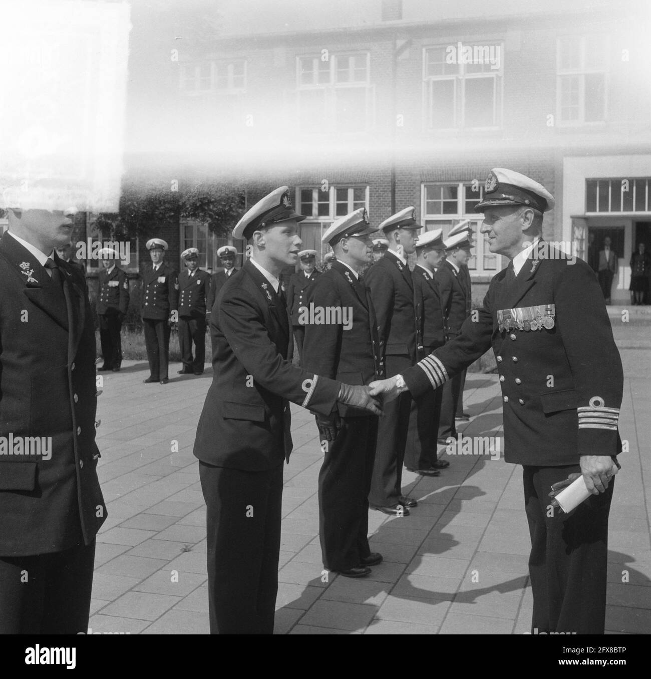 Marine officers Black and White Stock Photos & Images - Alamy