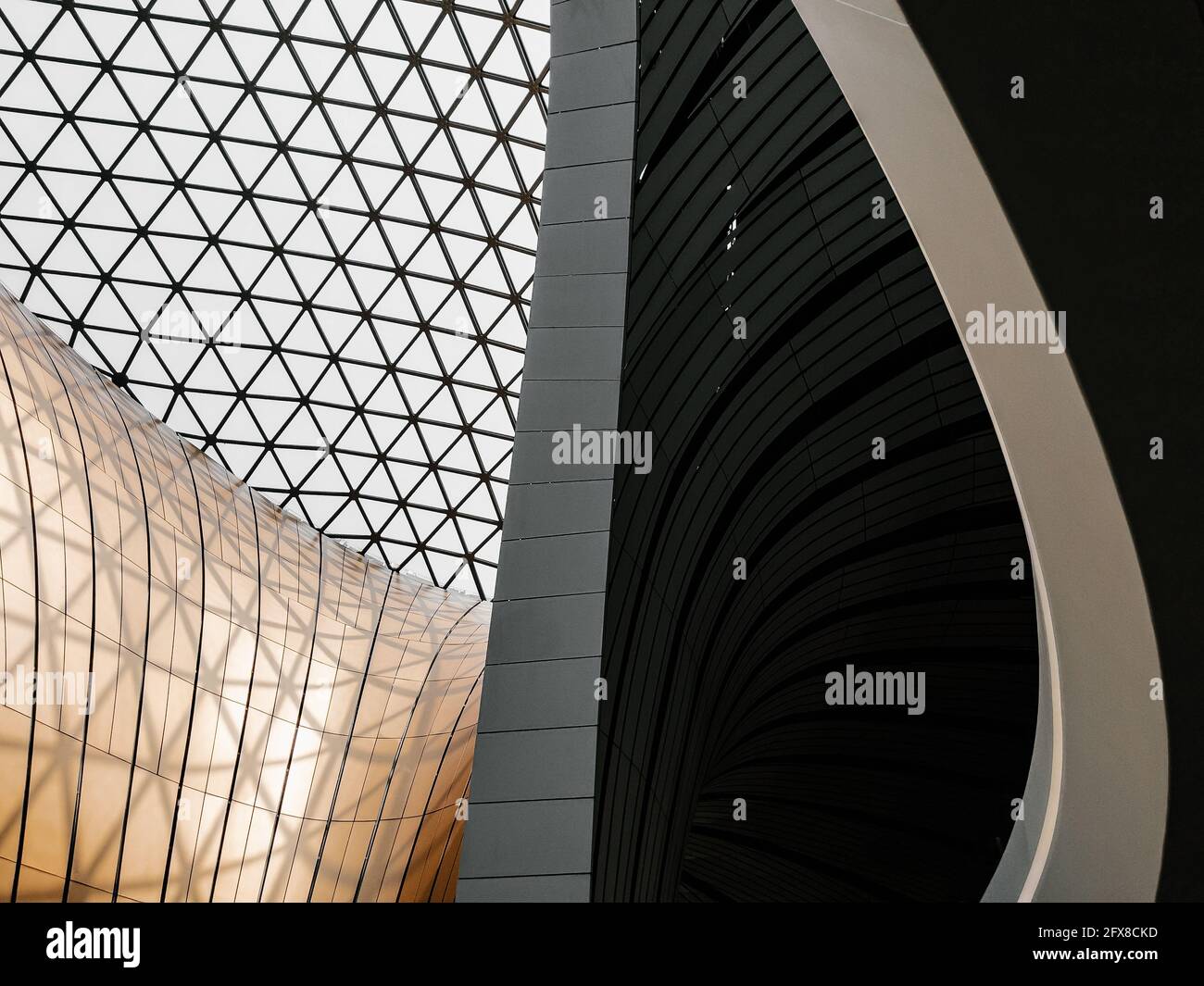 Modern architectural structure with contemporary design Stock Photo - Alamy