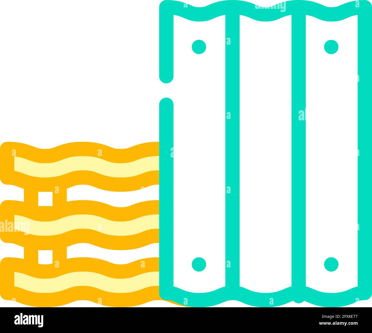 roofing material building material color icon vector illustration Stock ...