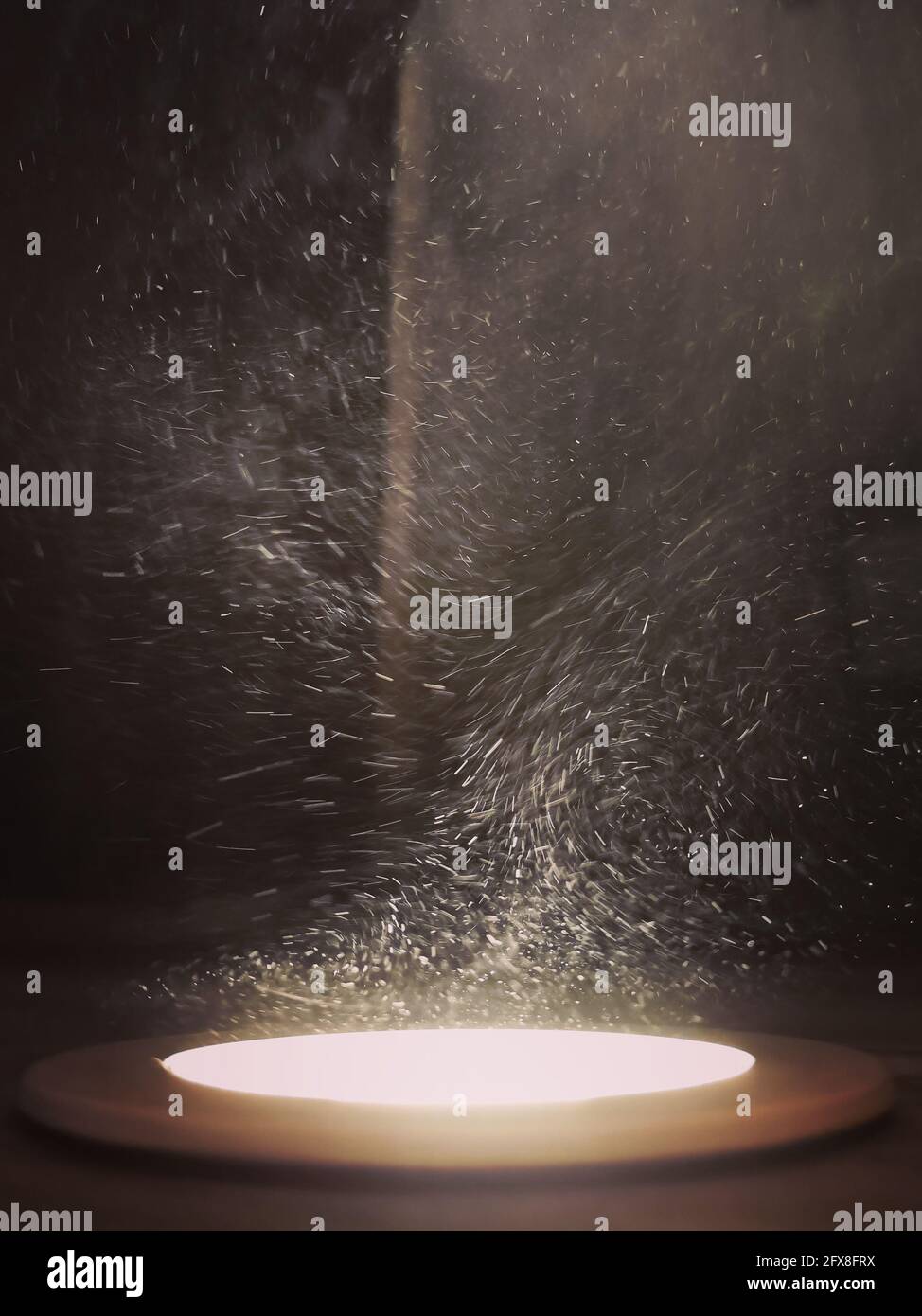 Dust Particles In Light