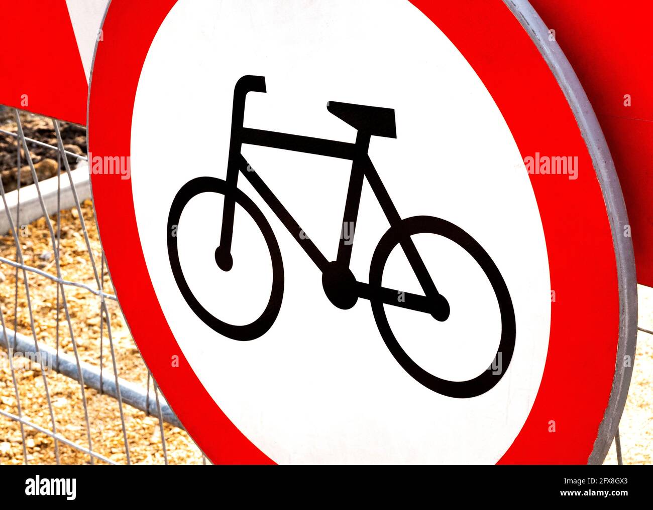 No Bicycles Sign