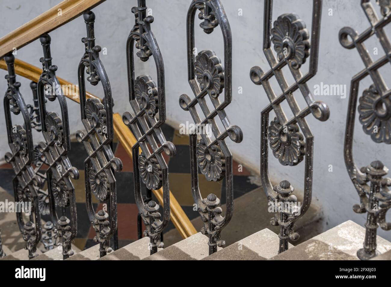 Vintage railings hi-res stock photography and images - Alamy