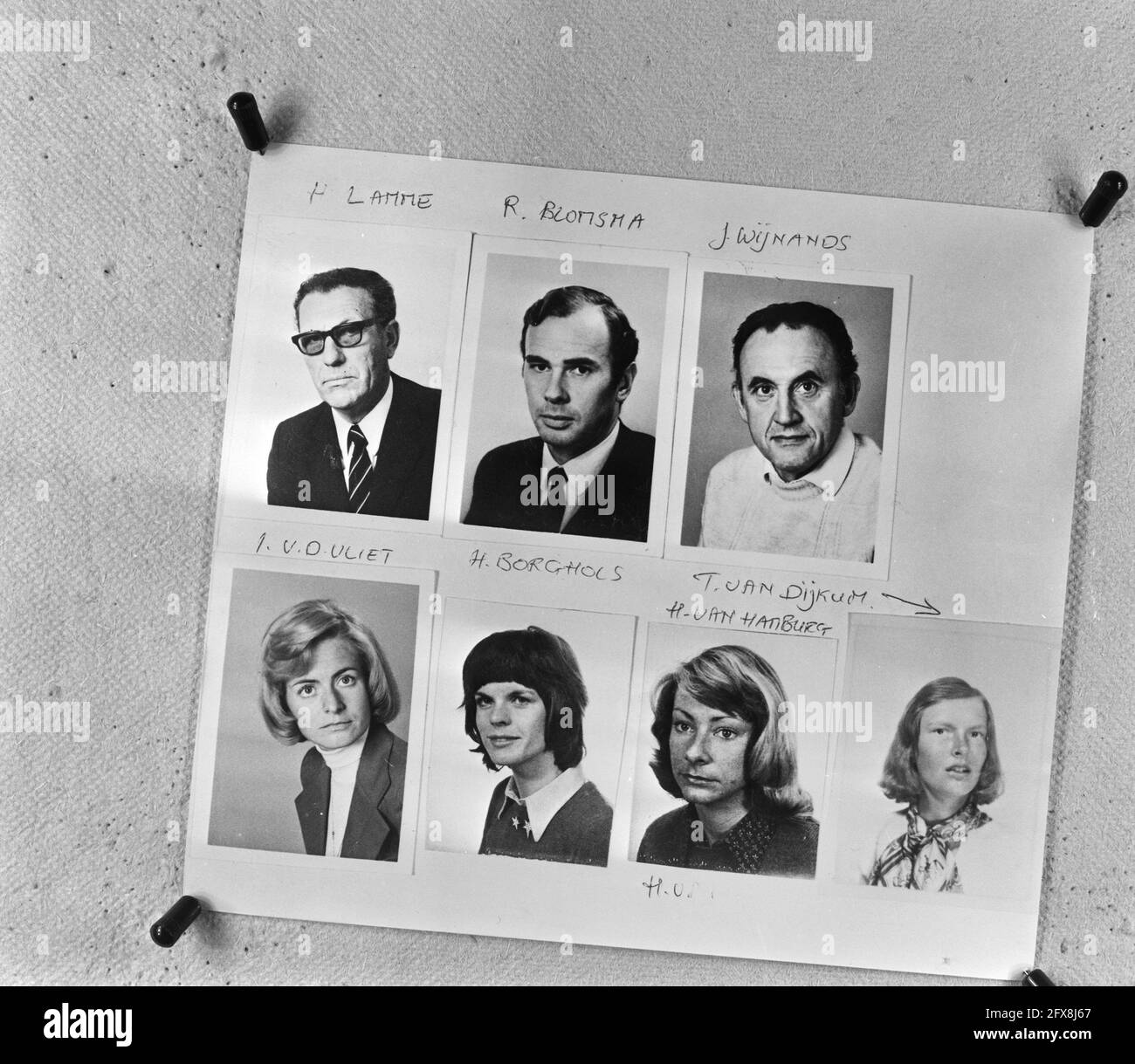 Crew of Martinair DC-8 crashed in Ceylon, December 5, 1974, CREWING ...