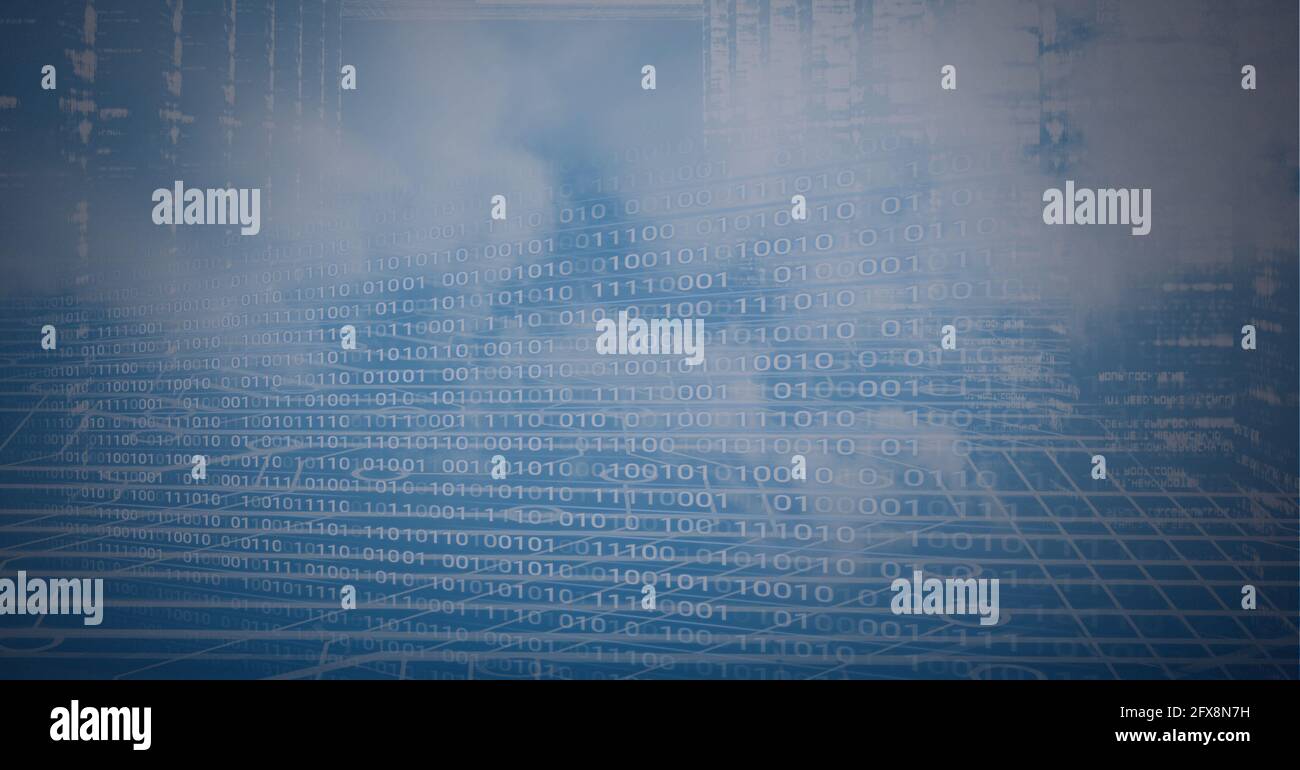 Composition Of Binary Coding Processing Over Grid And Clouds Stock