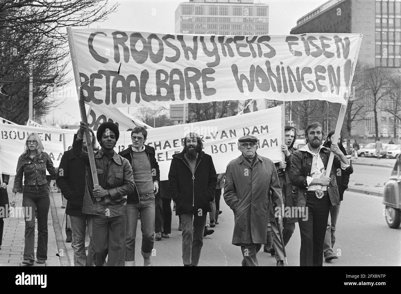 Rotterdam crooswijk district demonstrate hi-res stock photography and ...