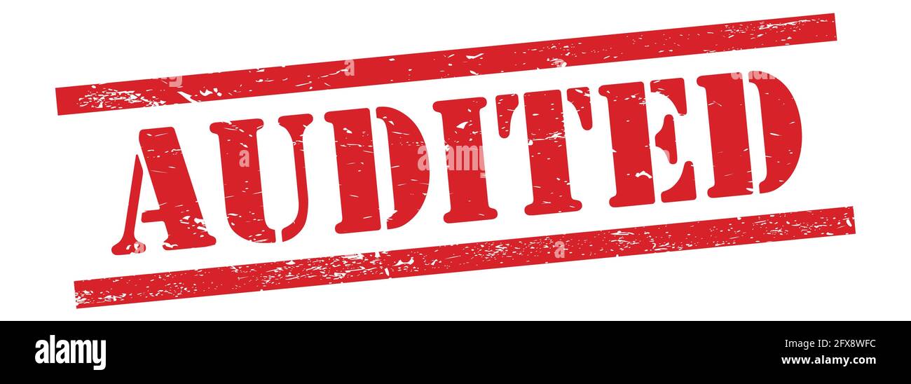 Audited stamp hi-res stock photography and images - Alamy