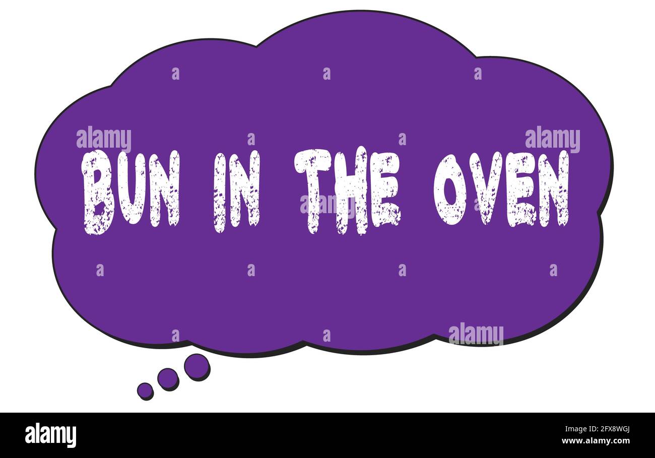 Bun in the oven stamp hi-res stock photography and images - Alamy