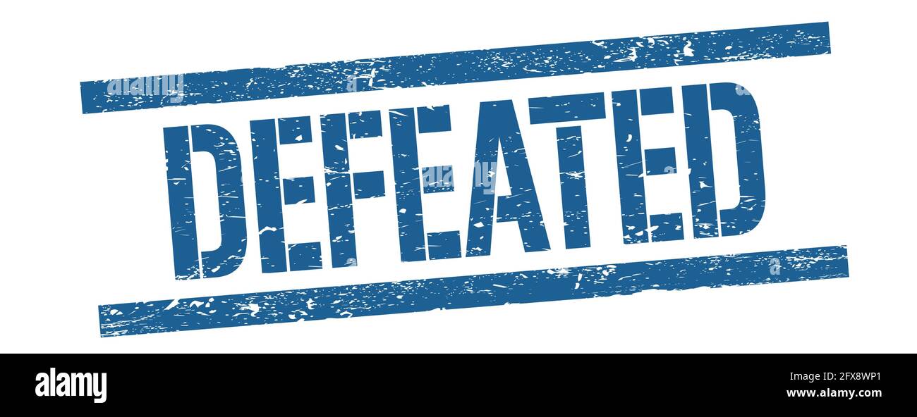 Defeated stamp hi-res stock photography and images - Alamy