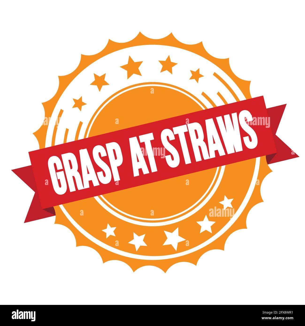 Grasp at straws stamp hi-res stock photography and images - Alamy