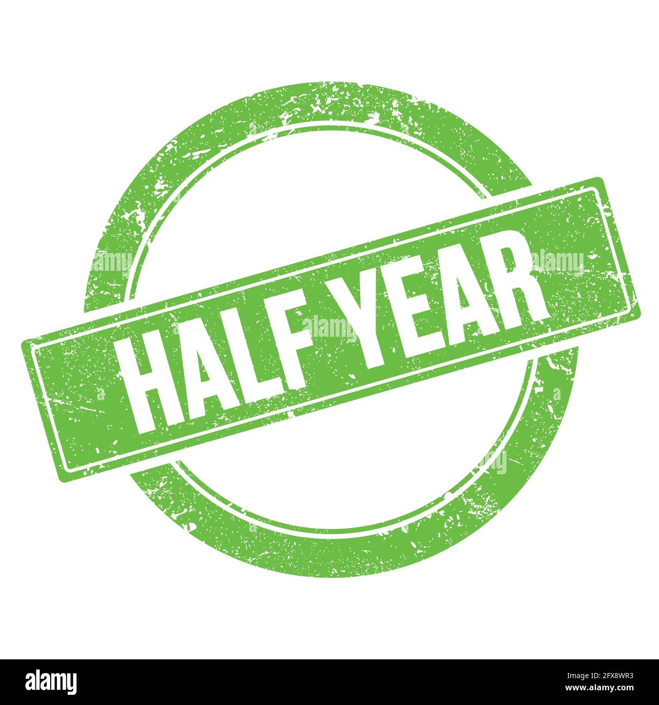 Half year stamp Cut Out Stock Images & Pictures - Alamy