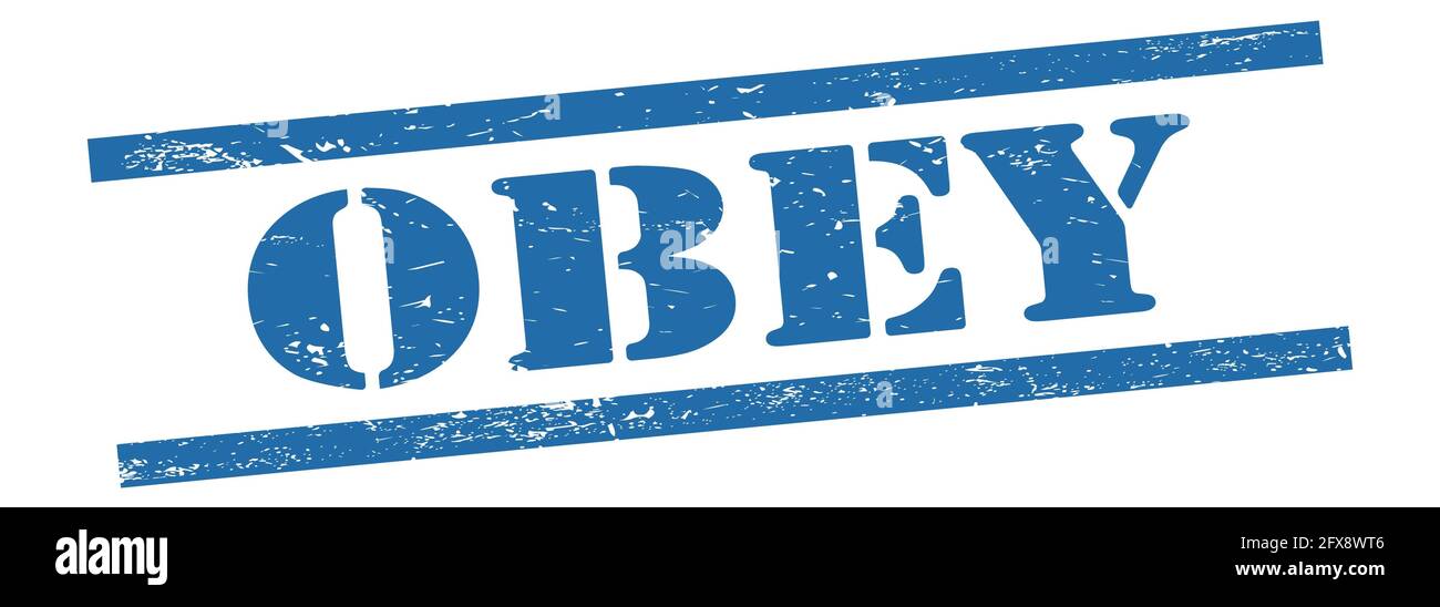 Obey stamp hi-res stock photography and images - Alamy