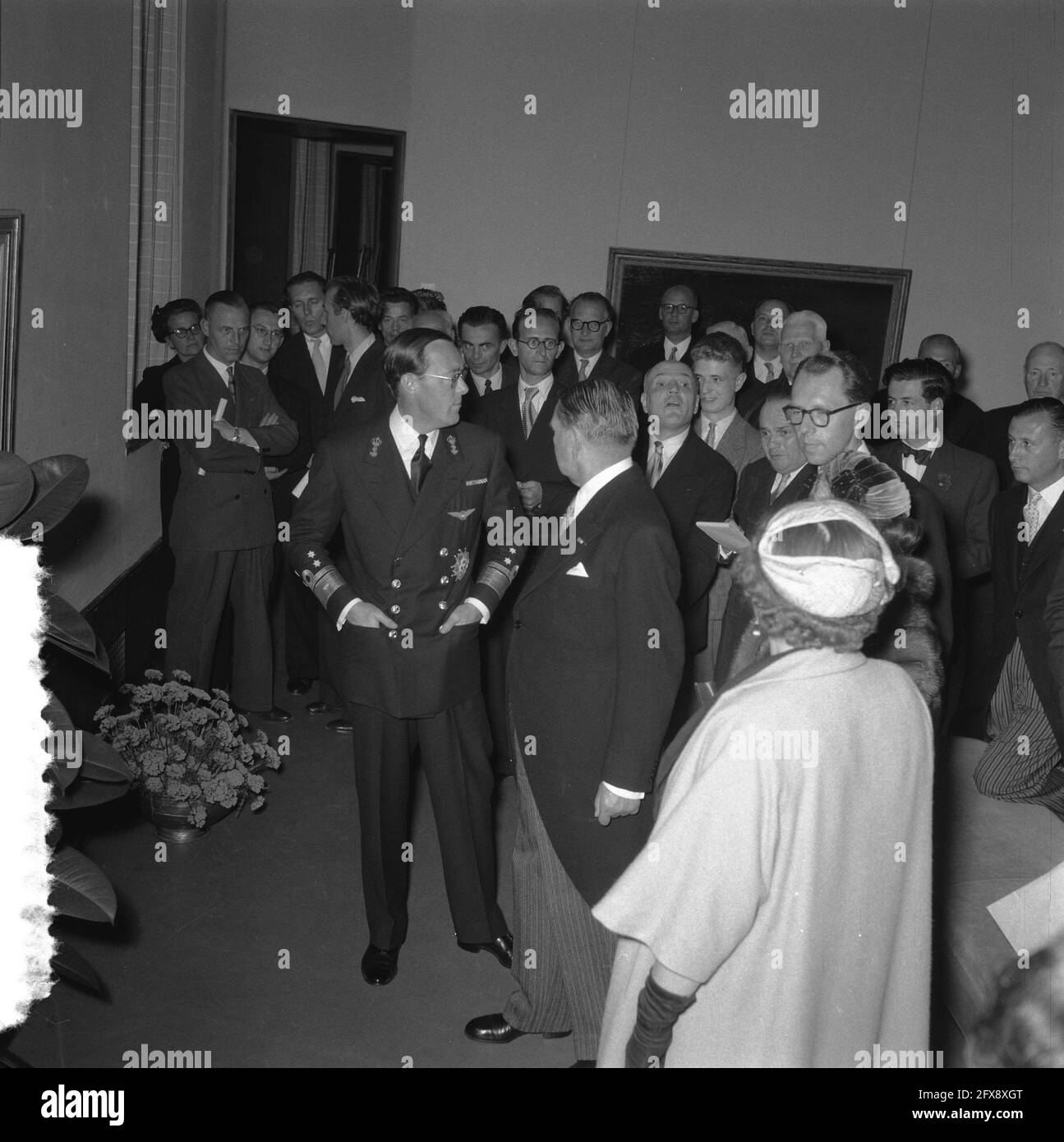 Visit President Coty to Rotterdam, visit museum Boijmans van Beuningen ...